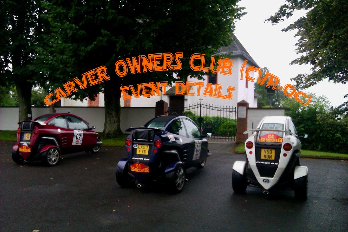 Sport Cars in the Park - Autumn | Carver Owners Club Events | CVR-OC